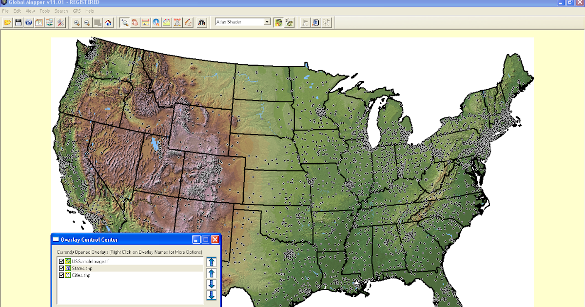dominoc925: Global Mapper 11 Export to GeoPDF for Acrobat Reader