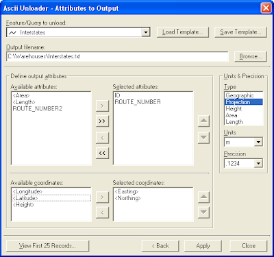 dominoc925: Export GeoMedia features and queries to ASCII text file