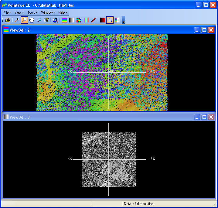 dominoc925: Free LAS viewer - PointVue LE