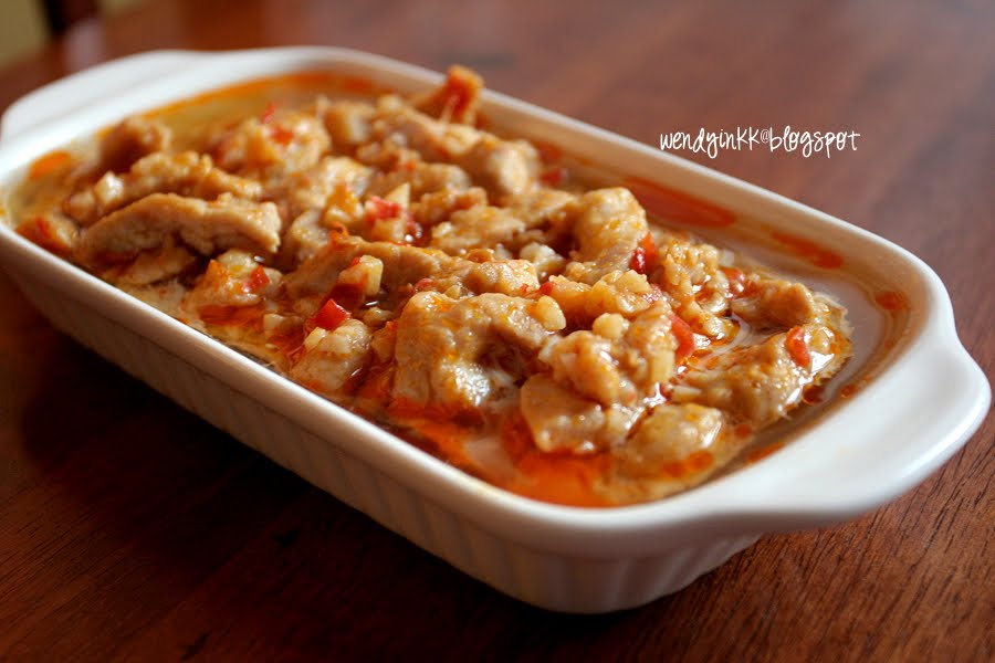 Table for 2.... or more: Steamed Pork Slices with Bean Paste