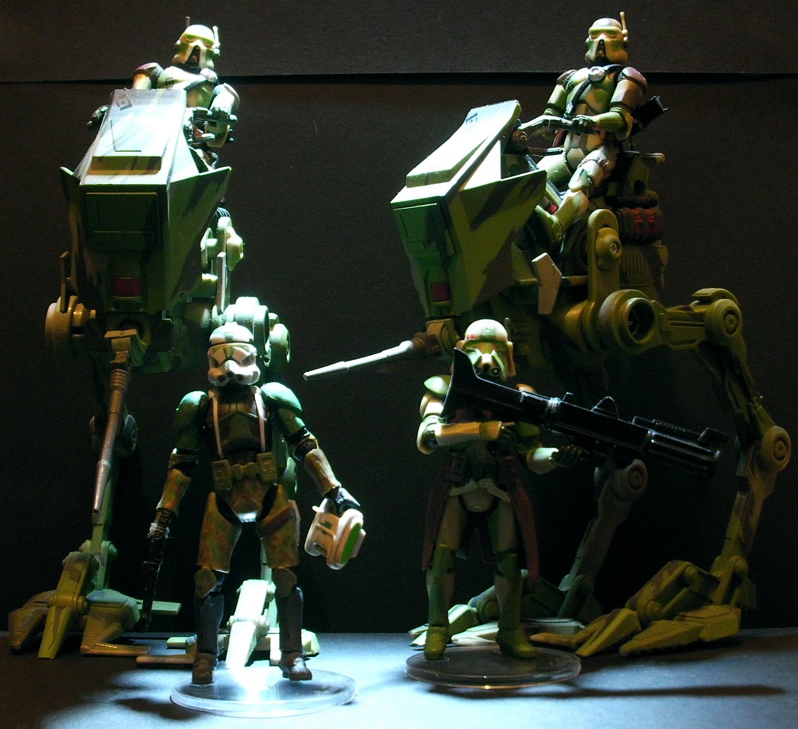 Kisho Meteora, Star Wars Collector: Commander Gree Action Figure w/ AT ...