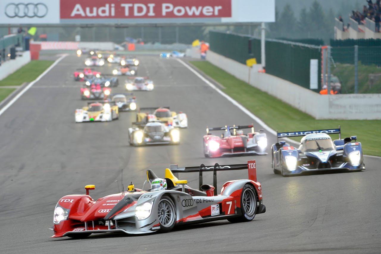 Third place finish for #7 Audi R15 TDI at 1000km of Spa-Francorchamps ...