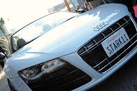Audi R8 Spyder on the red carpet at Iron Man 2 world premiere ...