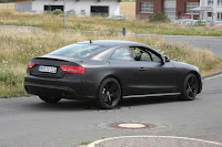 Spied: Matte Black Audi RS5 Test Mule | quattroholic.com