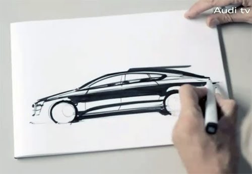 Video: Designing the Audi A7 - From paper sketch to completed car ...