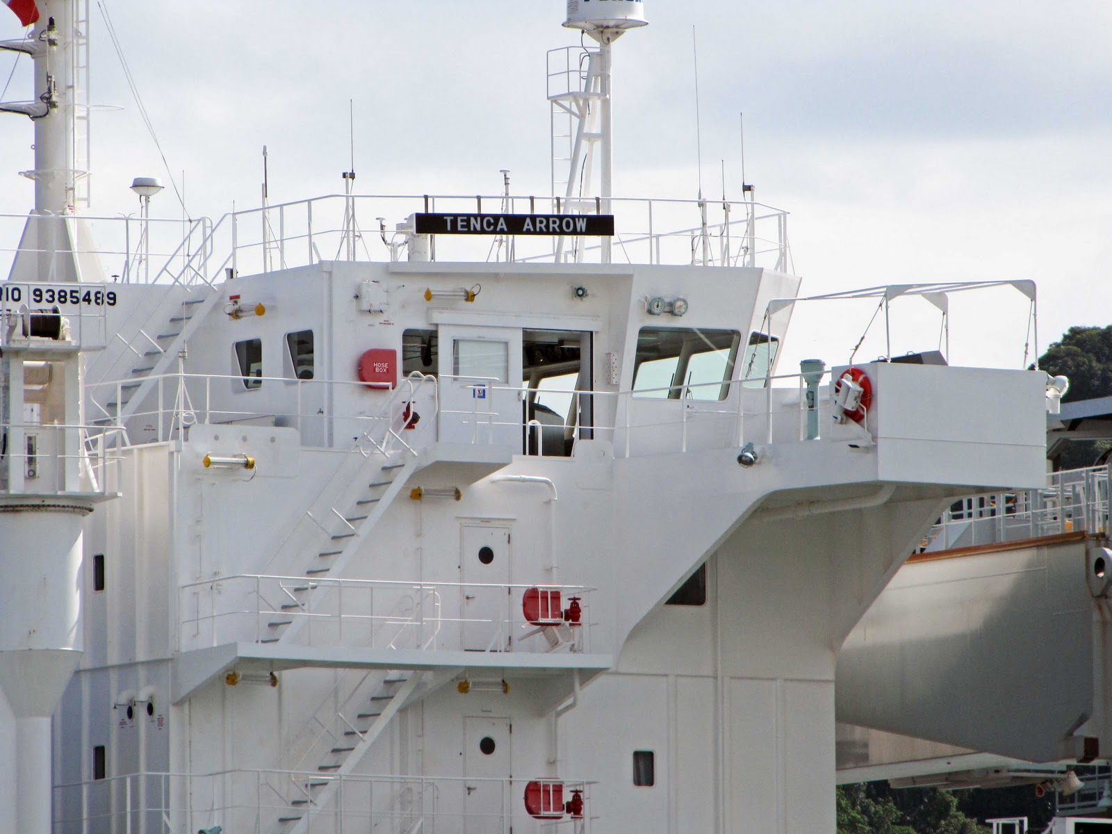 Santos Shiplovers: M/V Tenca Arrow / C6YC3 - Uma nova geração de box ...