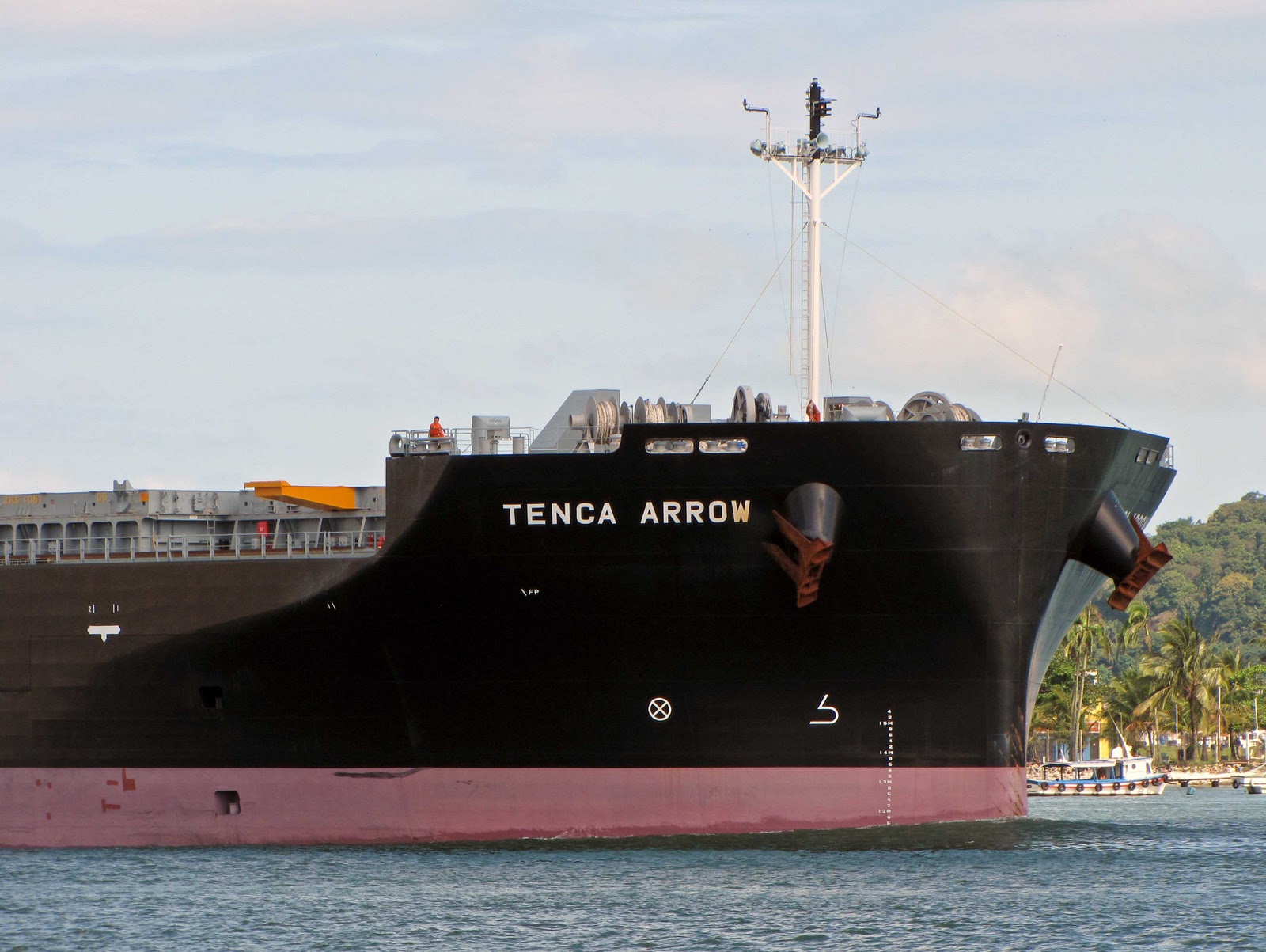 Santos Shiplovers: M/V Tenca Arrow / C6YC3 - Uma nova geração de box ...