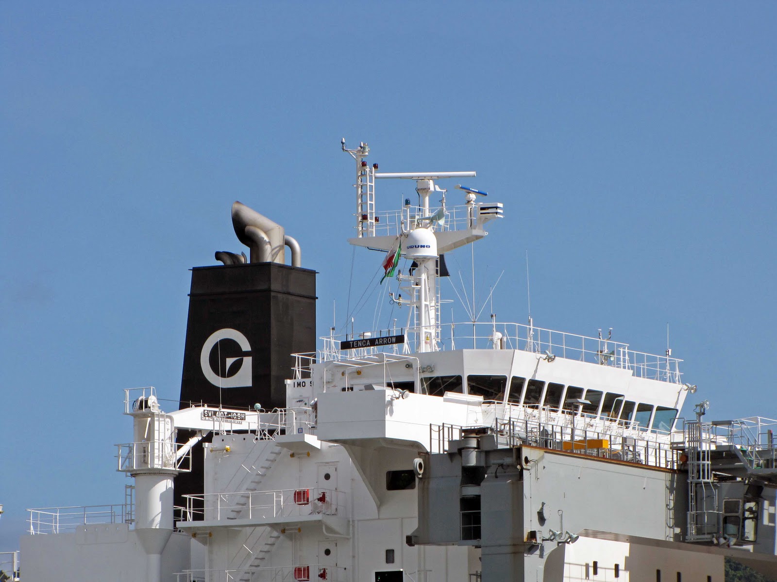 Santos Shiplovers: M/V Tenca Arrow / C6YC3 - Uma nova geração de box ...