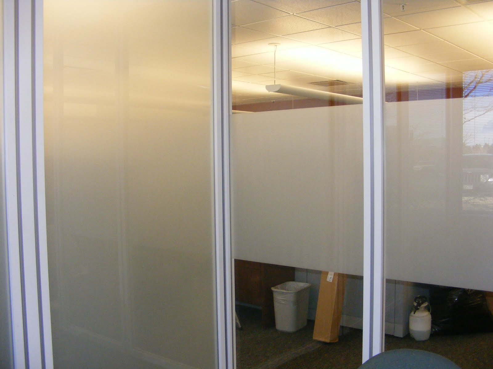 Clear View Window Films: Frosted Privacy Window Film