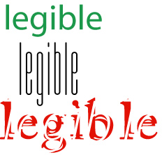 Taller de Computacion Paulina Navarro: Legibilidad & contraste de color