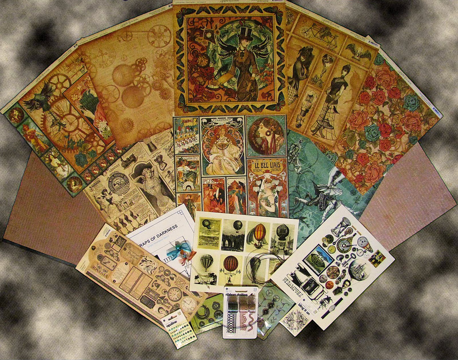 Scraps of Darkness and Scraps of Elegance: Simply Steampunk