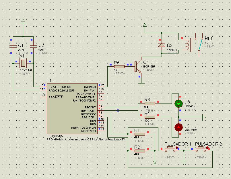 infotronikblog: Alarma 16F84 A