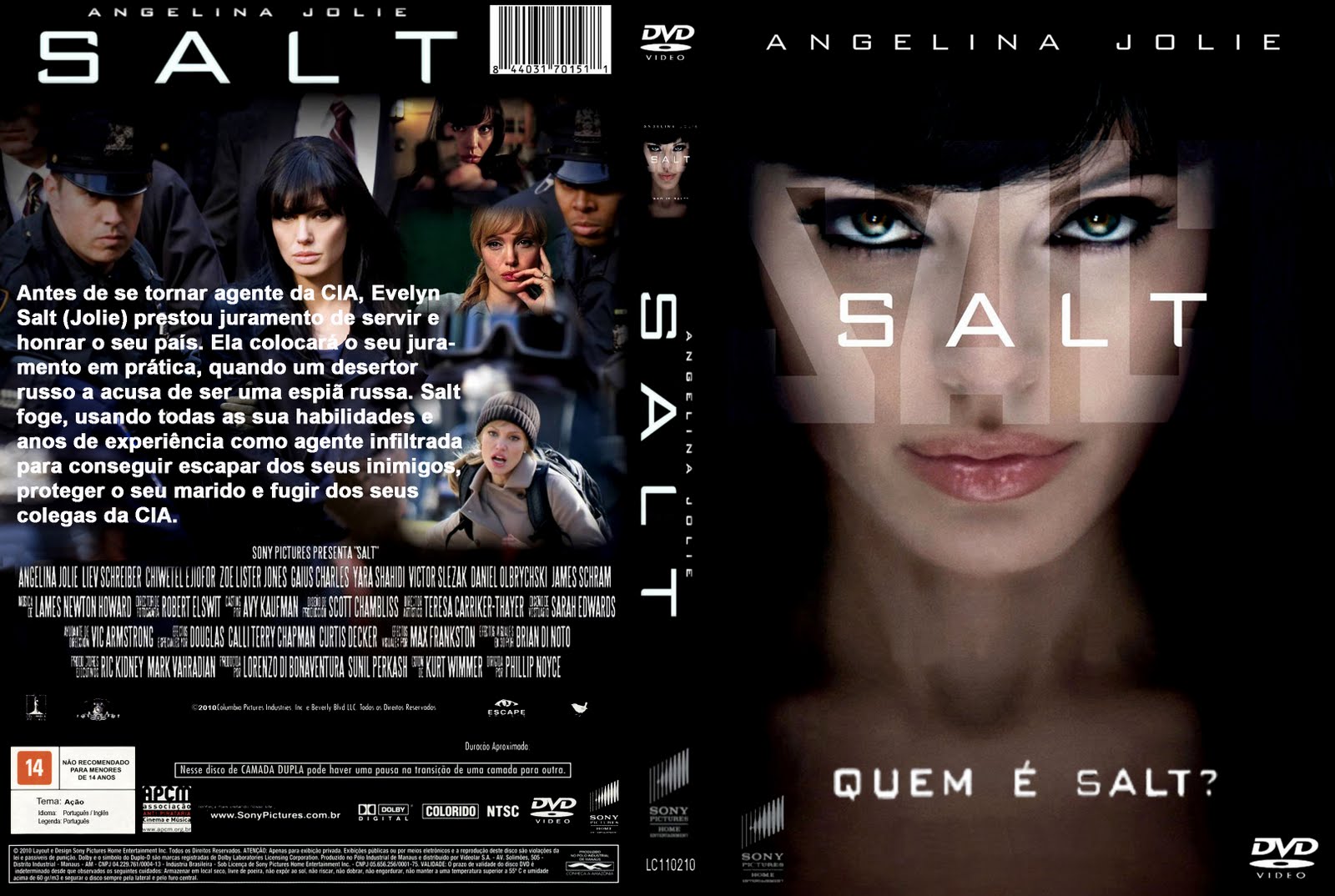 Catálogo Virtual de Dvd: SALT ( 2010)