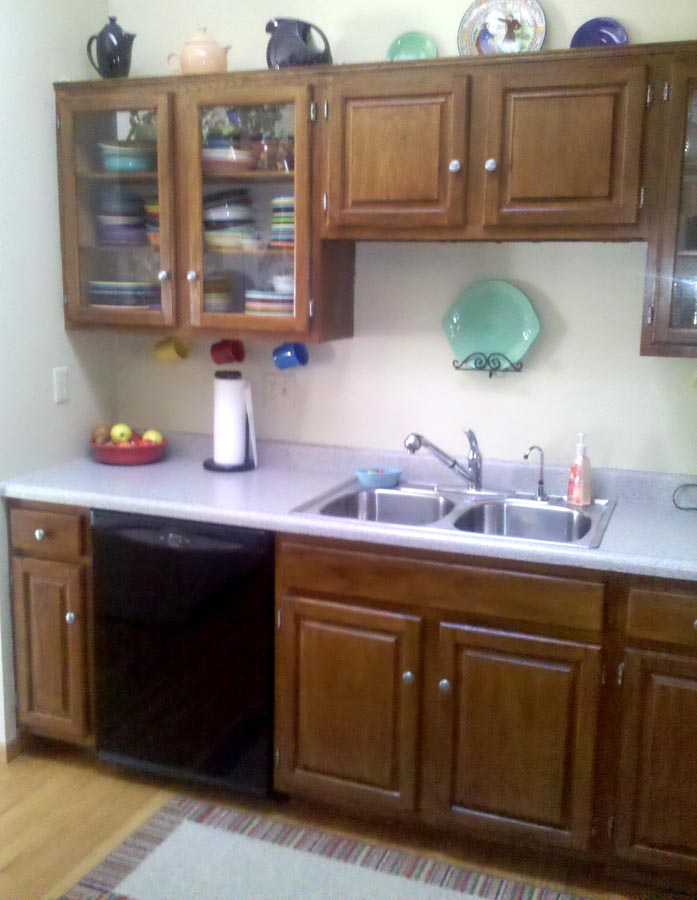 glam in a can: Cathy's Cabot Cabinets