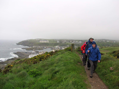 The Glebe Blog: Wigtownshire Ramblers-Portpatrick to Port of Spittal Bay