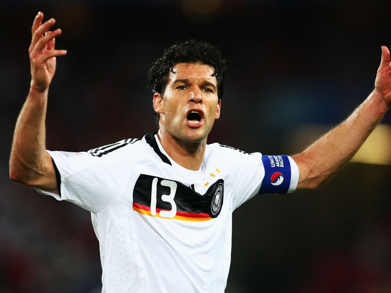 Leyendas y relatos de fútbol: Alemania pierde a Ballack, su capitán