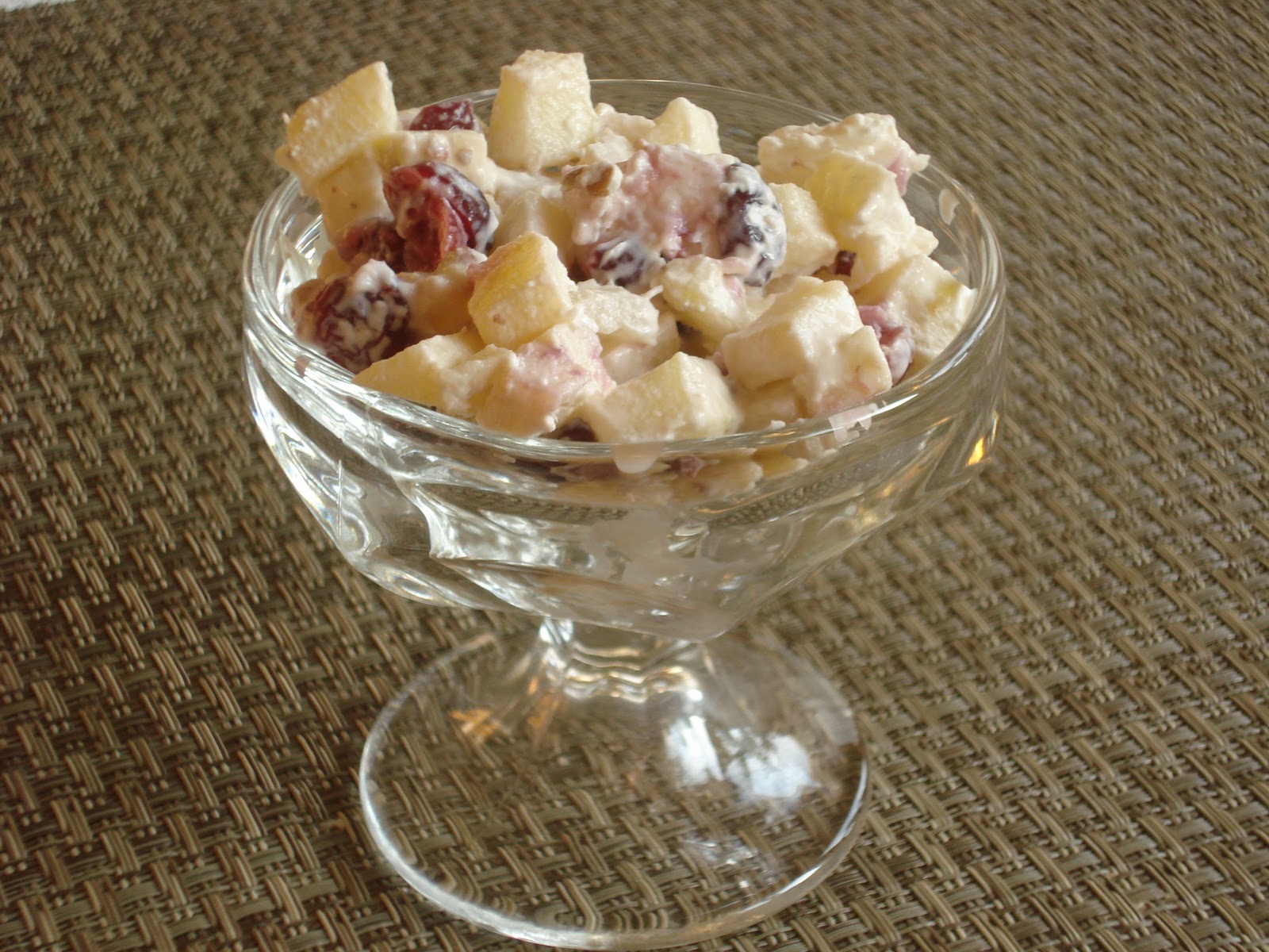 Julie cocina: Ensalada de manzana navideña