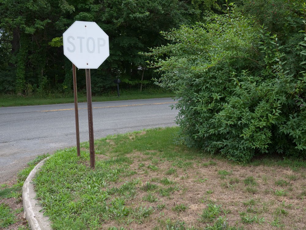 Working Pictures: Faded Stop Sign
