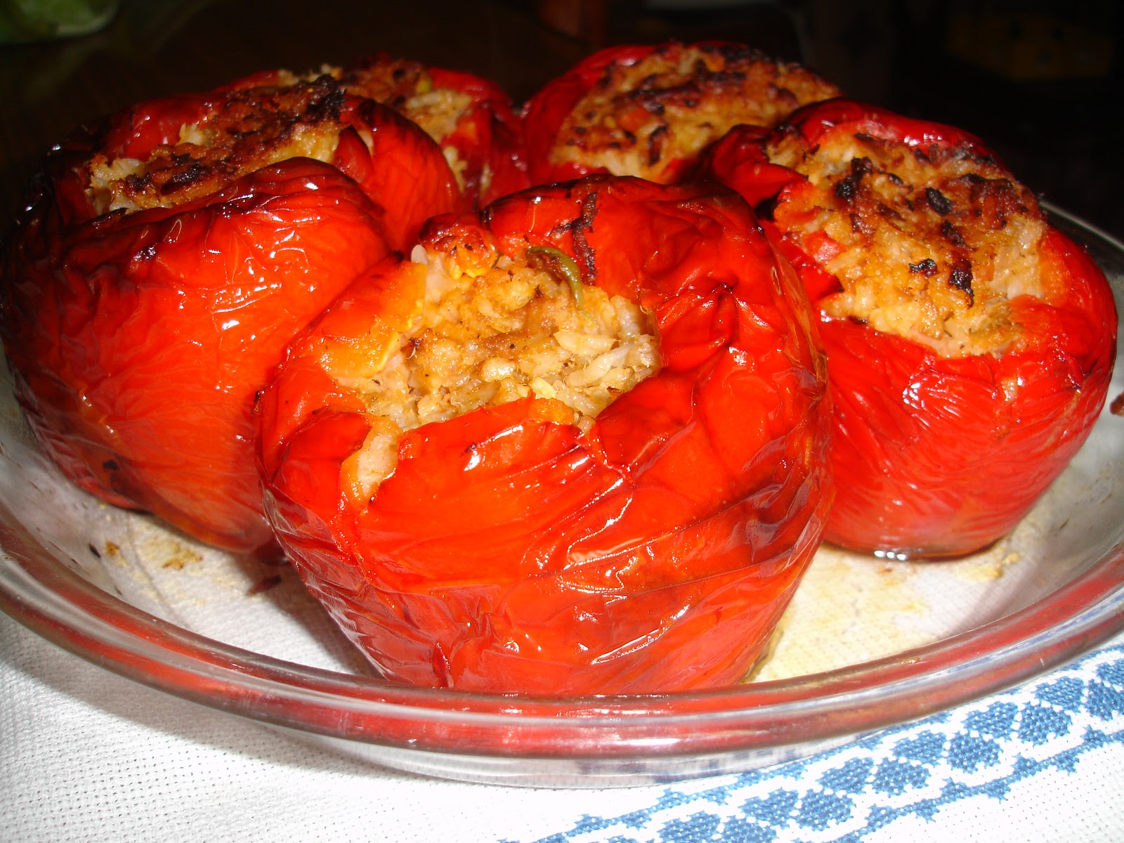 Receitas ao Desafio: Pimentos Recheados