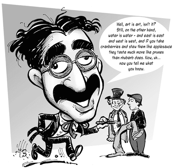 Groucho, Chico y Harpo - Balovega