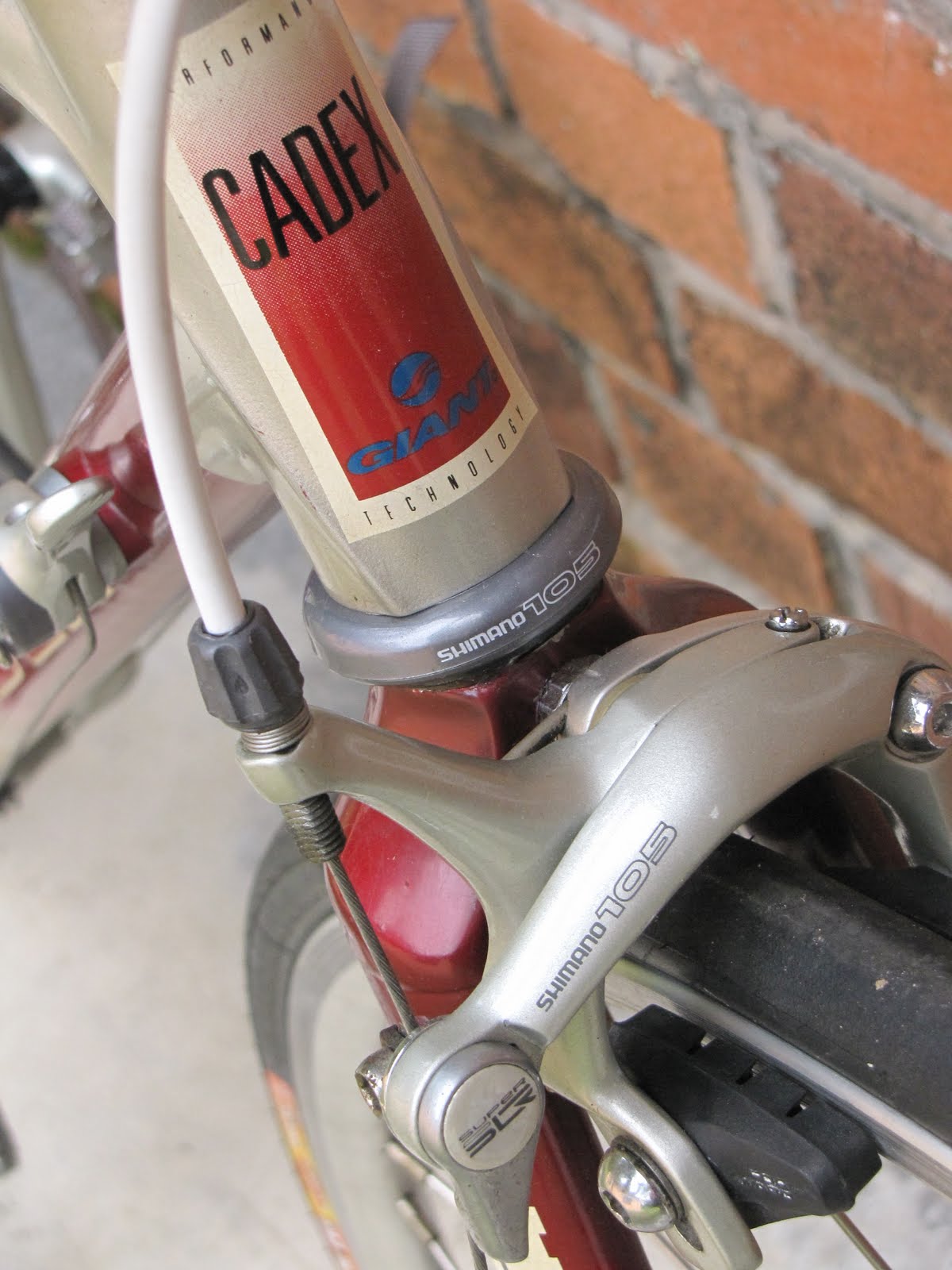 OLD SKOOL CYCLE: GIANT CADEX ALR 1 WITH 105 (1055 SERIES) COMPONENTS ...