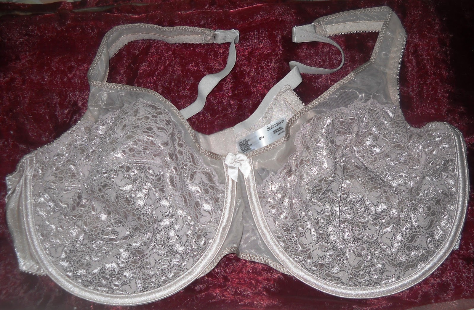 SEXY BIG Lingerie: Bra DELICATES@ US 46D @lingeriemalaysia