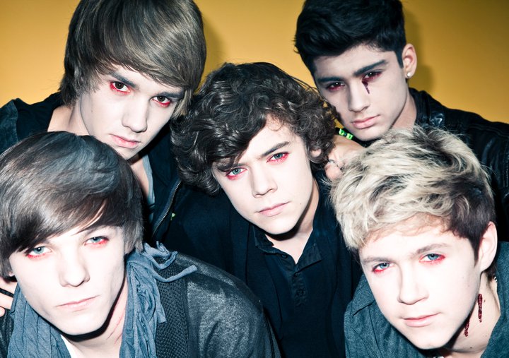 One Direction - Halloween makeup - DAILYPOP.in