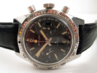 Vintage chronographs: 1960's Baylor chronograph with Landeron 149 movement