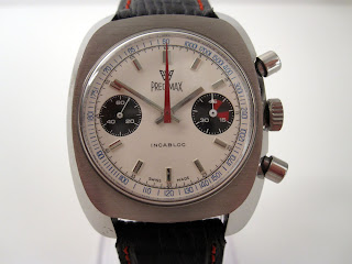 Vintage chronographs: 1970's Precimax chronograph with Valjoux 7733 ...