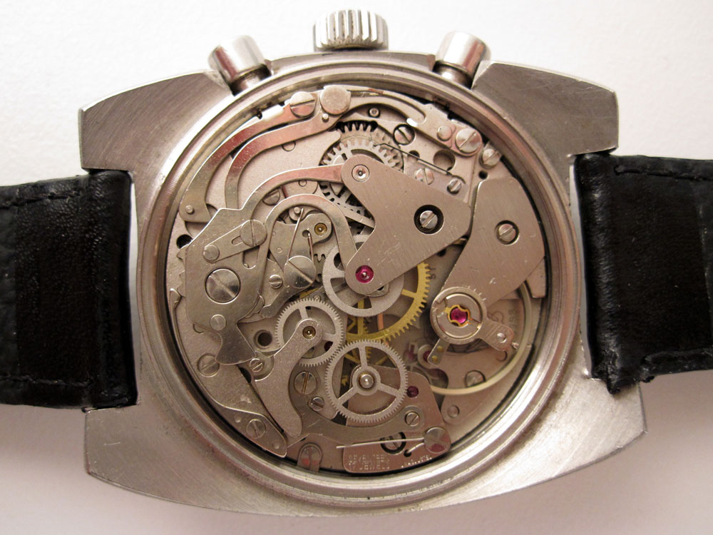 Vintage chronographs: 1970's BWC chronograph with Valjoux 7733 movement