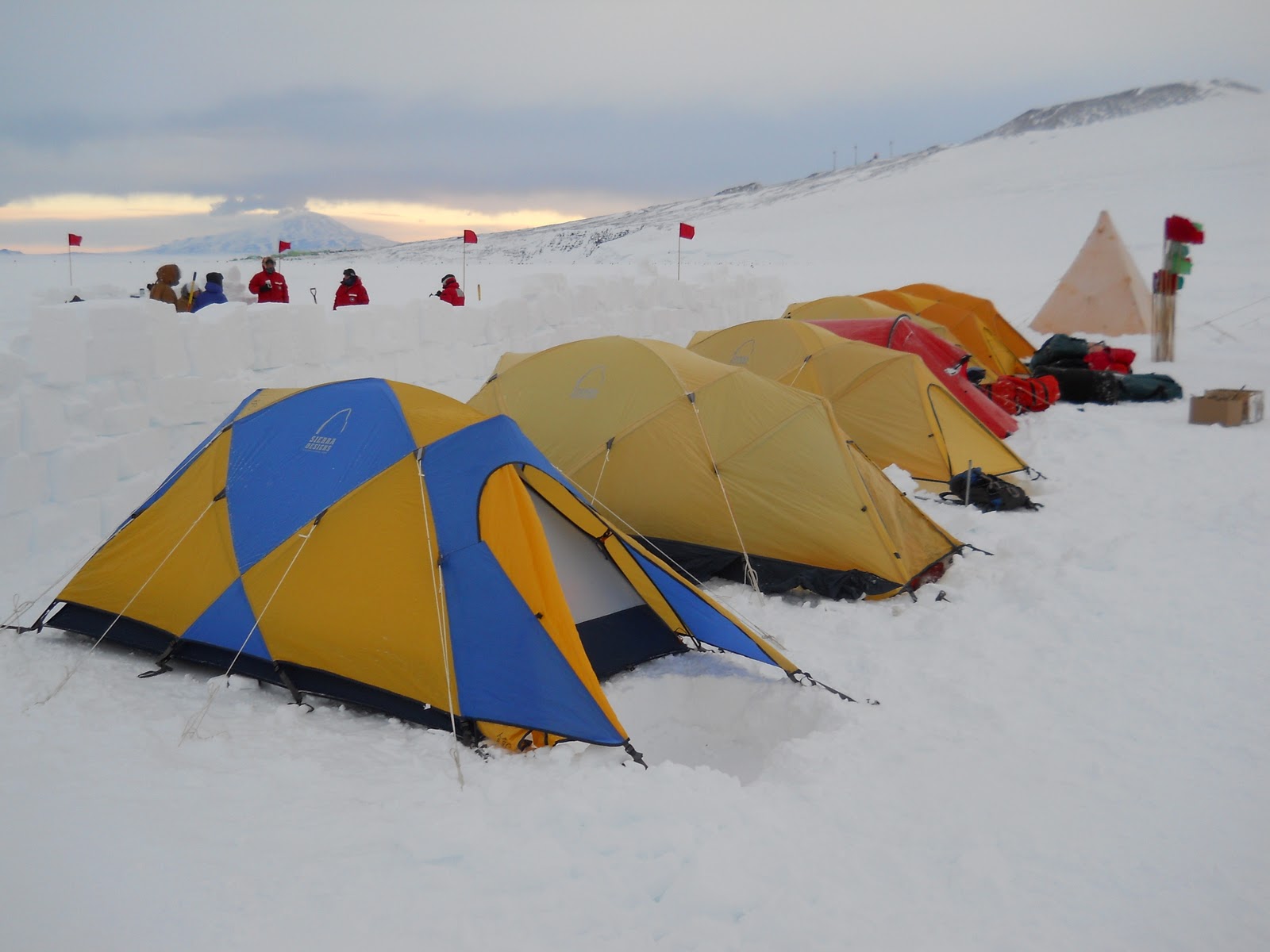 Colleges In Indianapolis: Snow Tent