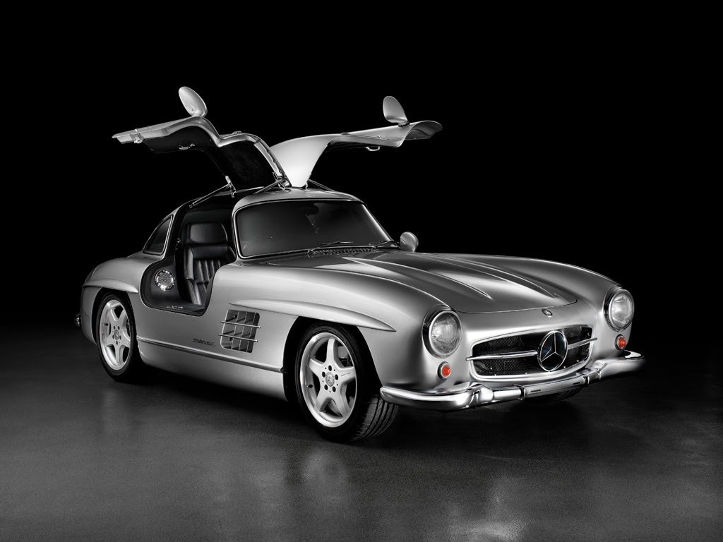 302kmh: Ikony Mercedesa - 300SL Gullwing AMG