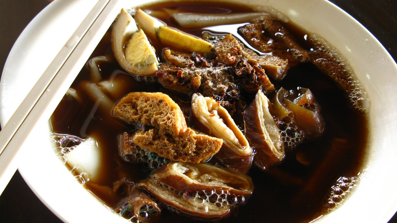 Sibu Food Diva: Kueh Chap Rendezvous at No 6 Kopitiam, Kuching