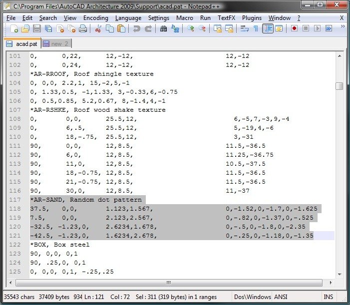 Autocad hatch pattern origin point notepad - versepole