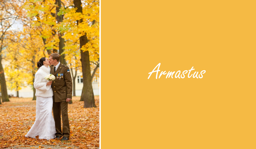 Pulmafotod sügisel- fotograaf Anno Proosvelt - Fotostuudio Fotopesa