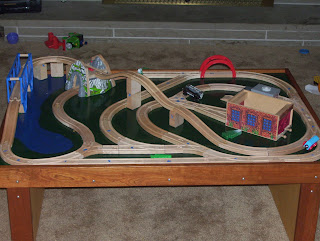 The Ready Room: Wooden Train Layout