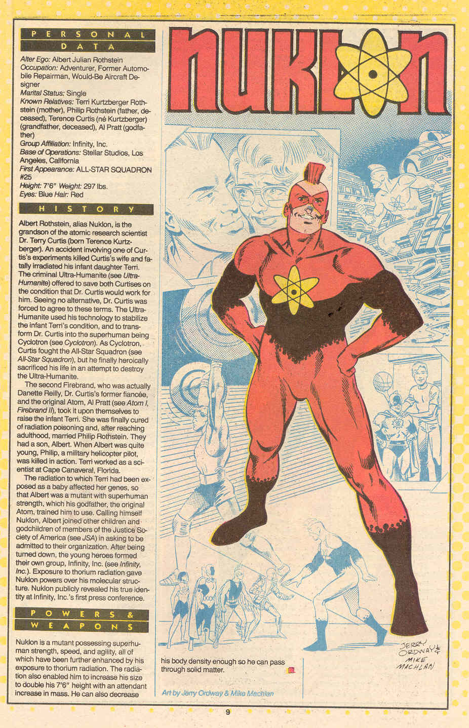 Fichas de Superheroes Marvel y DC: junio 2010