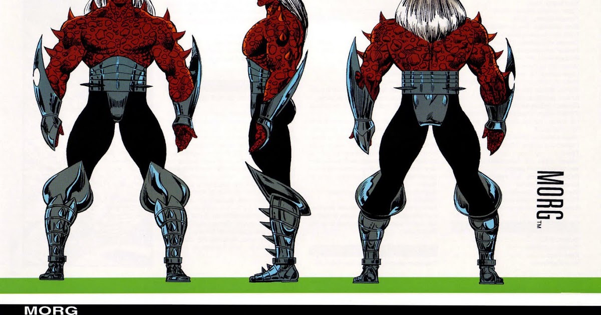 Fichas de Superheroes Marvel y DC: Morg