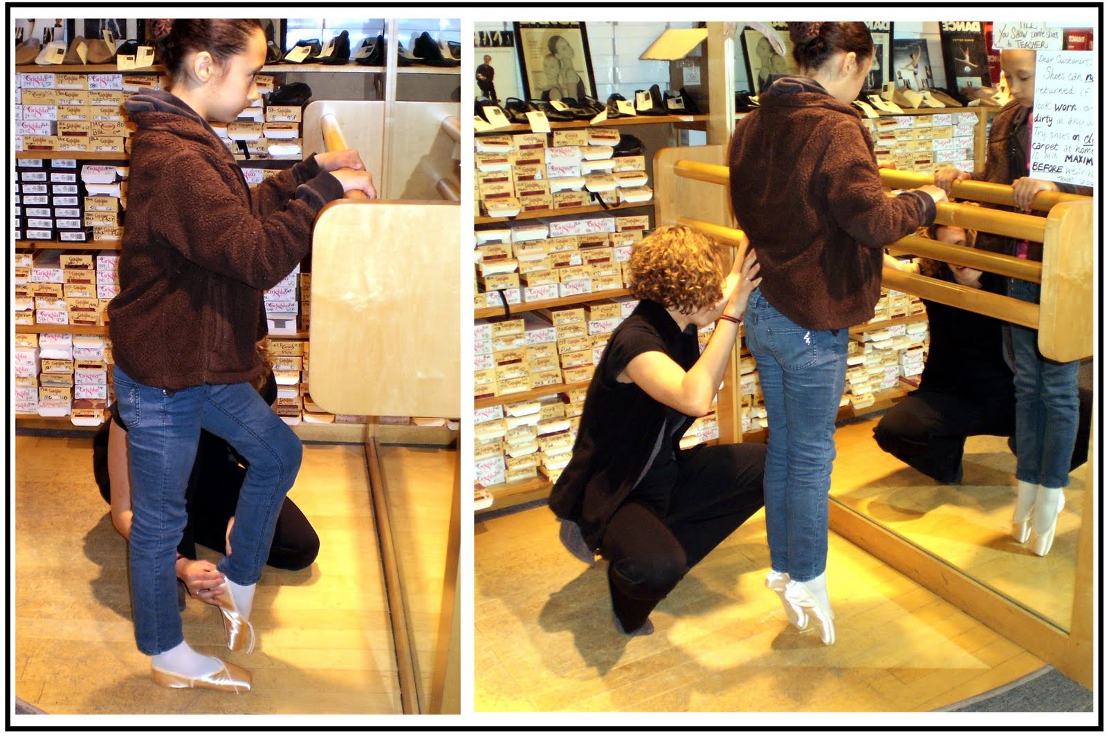 Inspired Simplicity: First Pointe Shoe Fitting