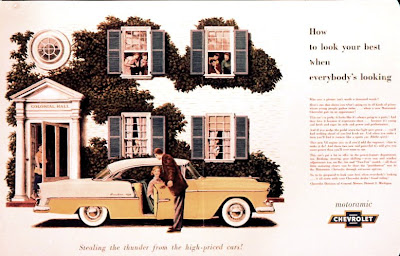 About Old Chevy Ads: 1955 Chevrolet Magazine Ad