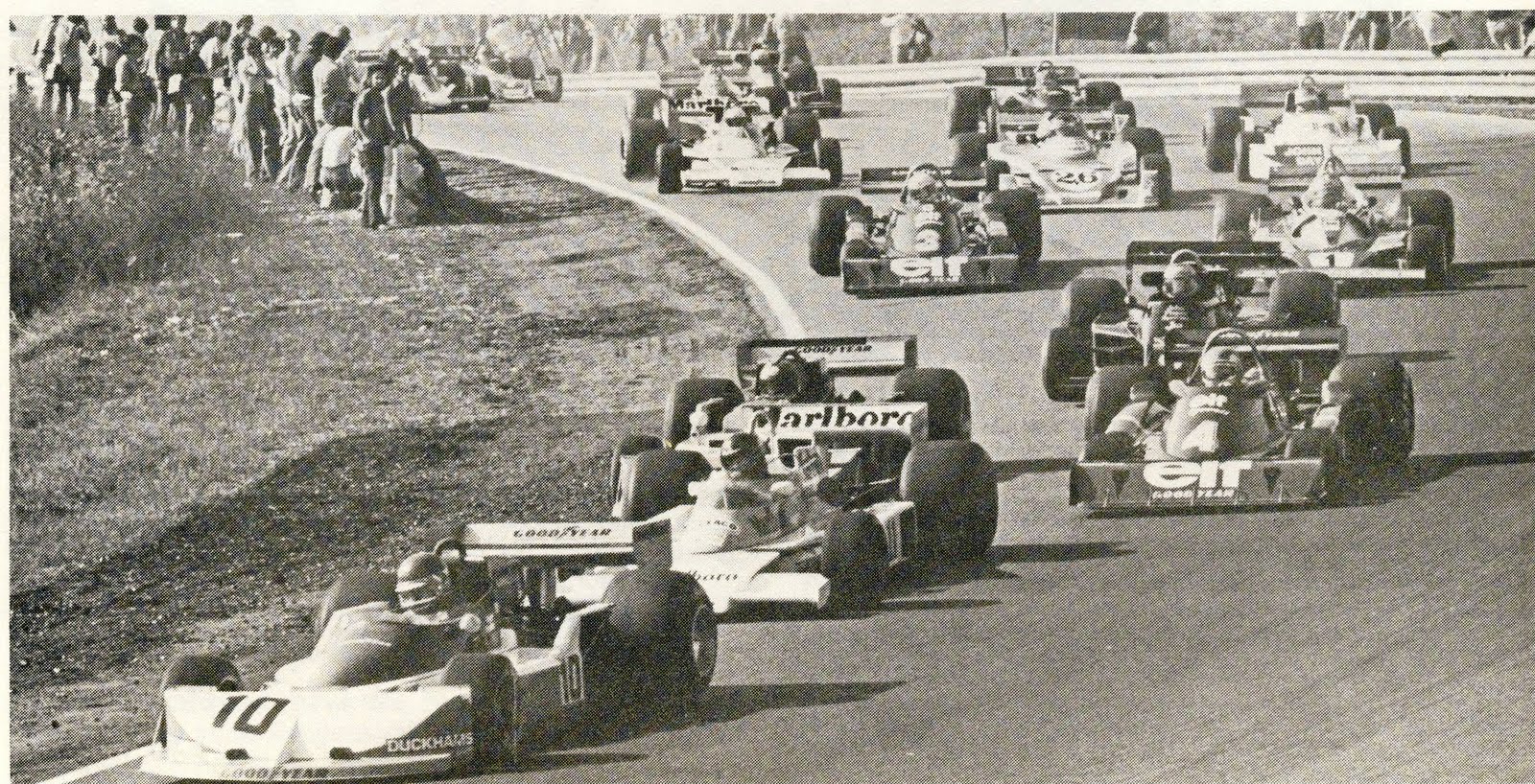 OPEN WHEEL RACING: CANADIAN GRAND PRIX 1977 Race Mosport