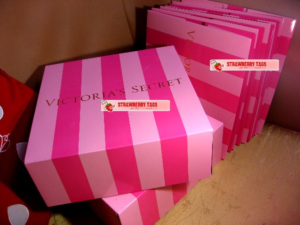 ~StrawBerry TaGs~: Victoria's Secret : Stripe Boxes & Re-stock large ...