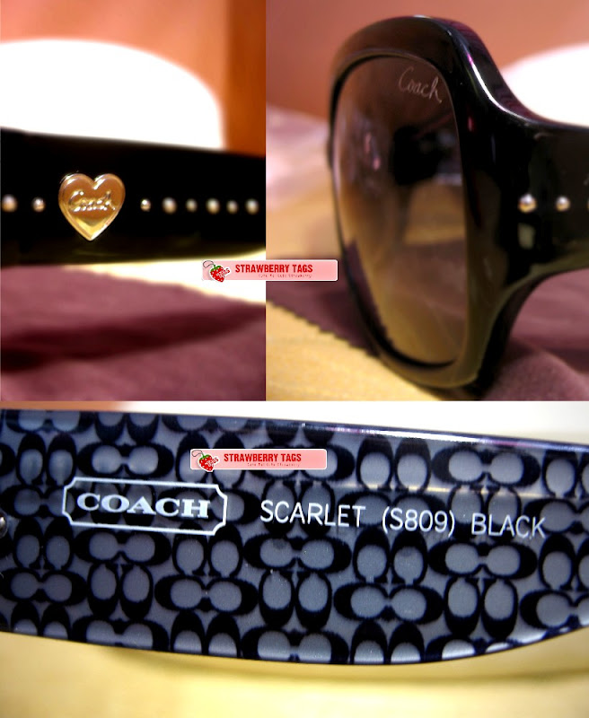 ~StrawBerry TaGs~: COACH Scarlet Gradient Sunglasses #S809