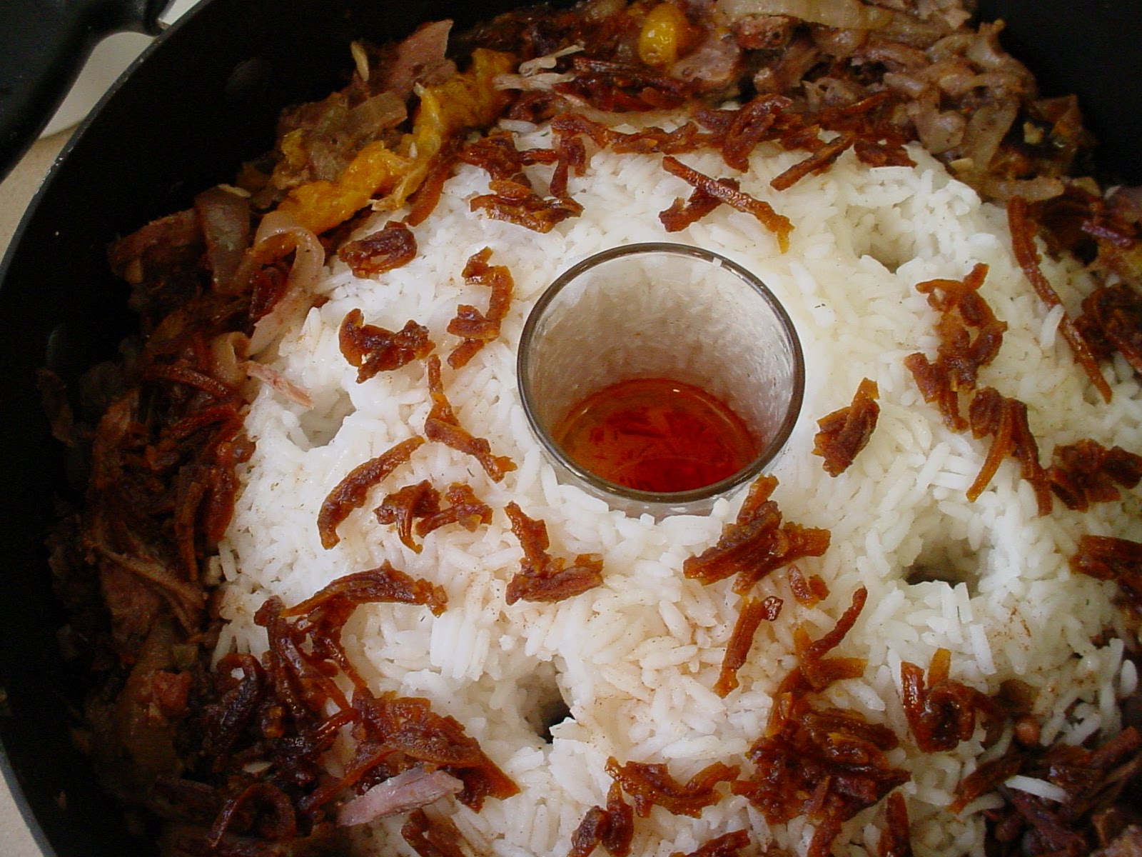 Flitzy Phoebie: Persian Rice With Potato Tah-Dig