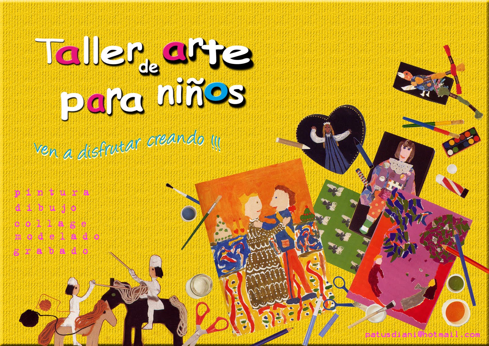 Taller de arte y construcciones: "TALLER DE ARTE PARA NIÑOS" 2009/2010