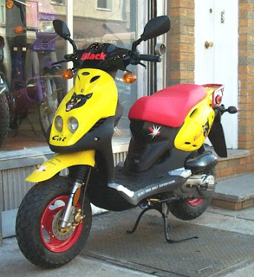 Philadelphia Used Scooters: 2007 GENUINE BLACK CAT 49cc Scooter NEW ...