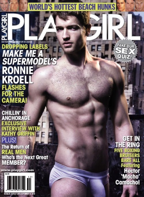 MAN AMAZING MAN: Ronnie Kroell for Playgirl