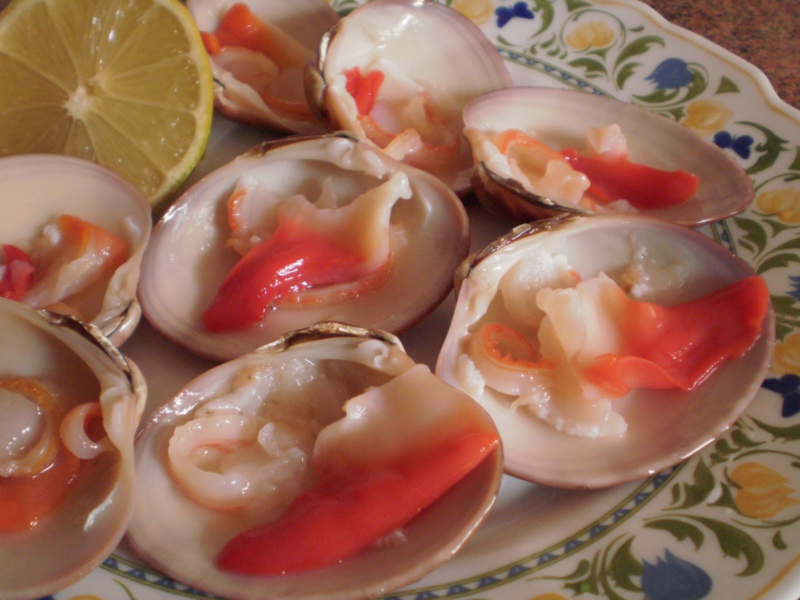 CONCHAS FINAS (CRUDAS) | Mi Cocina