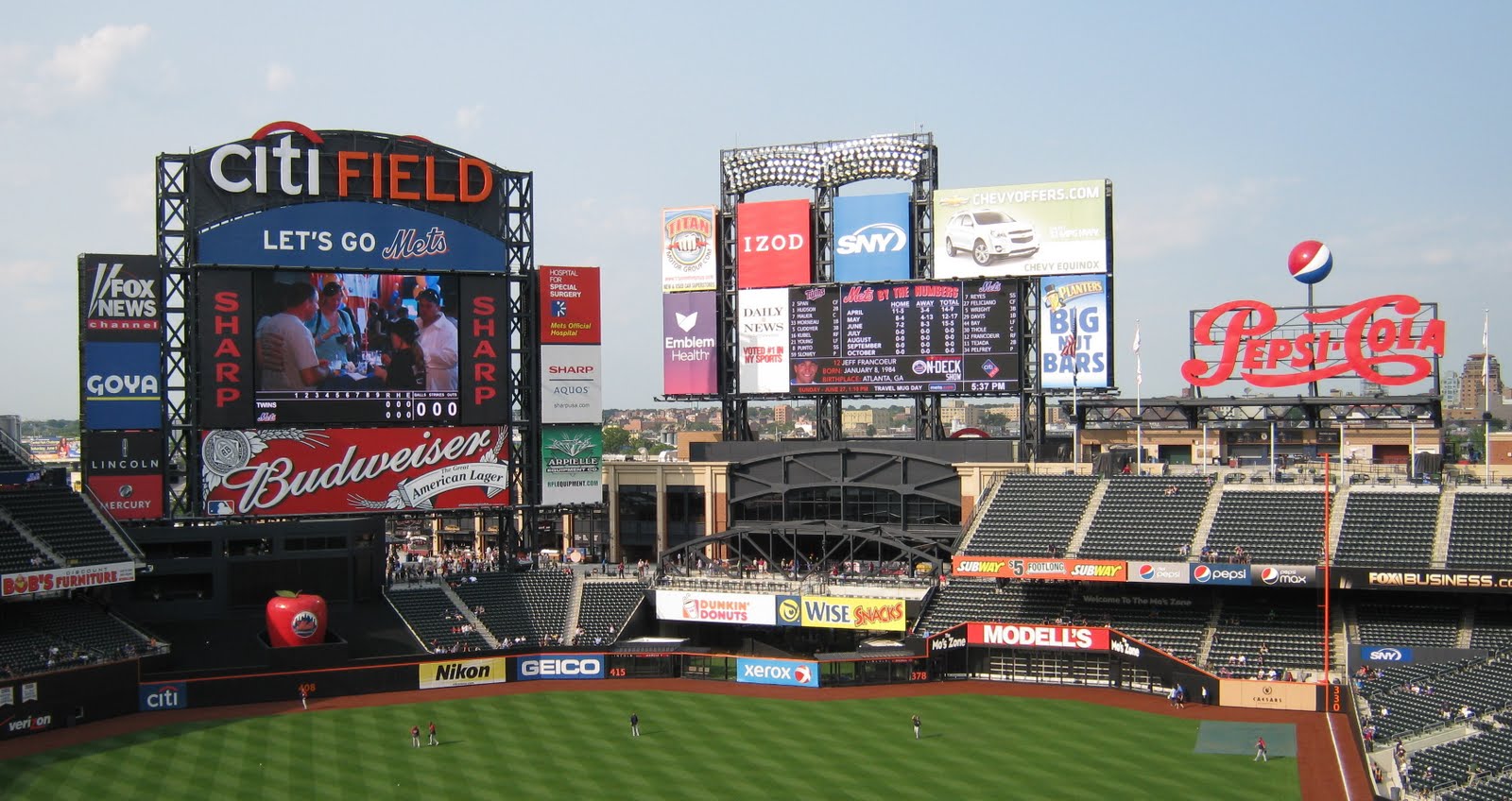 ballpark tours: Citi Field, 2010