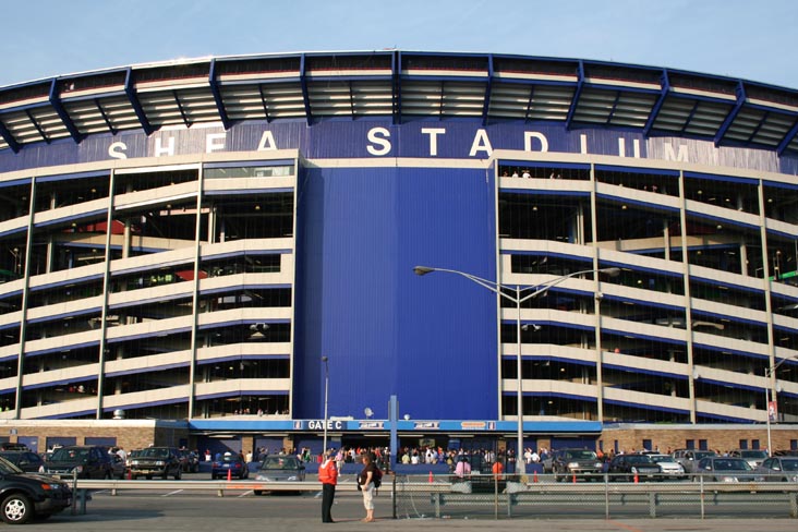 ballpark tours: Shea Stadium, 2001